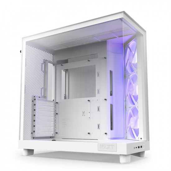NZXT H6 Flow RGB - White
